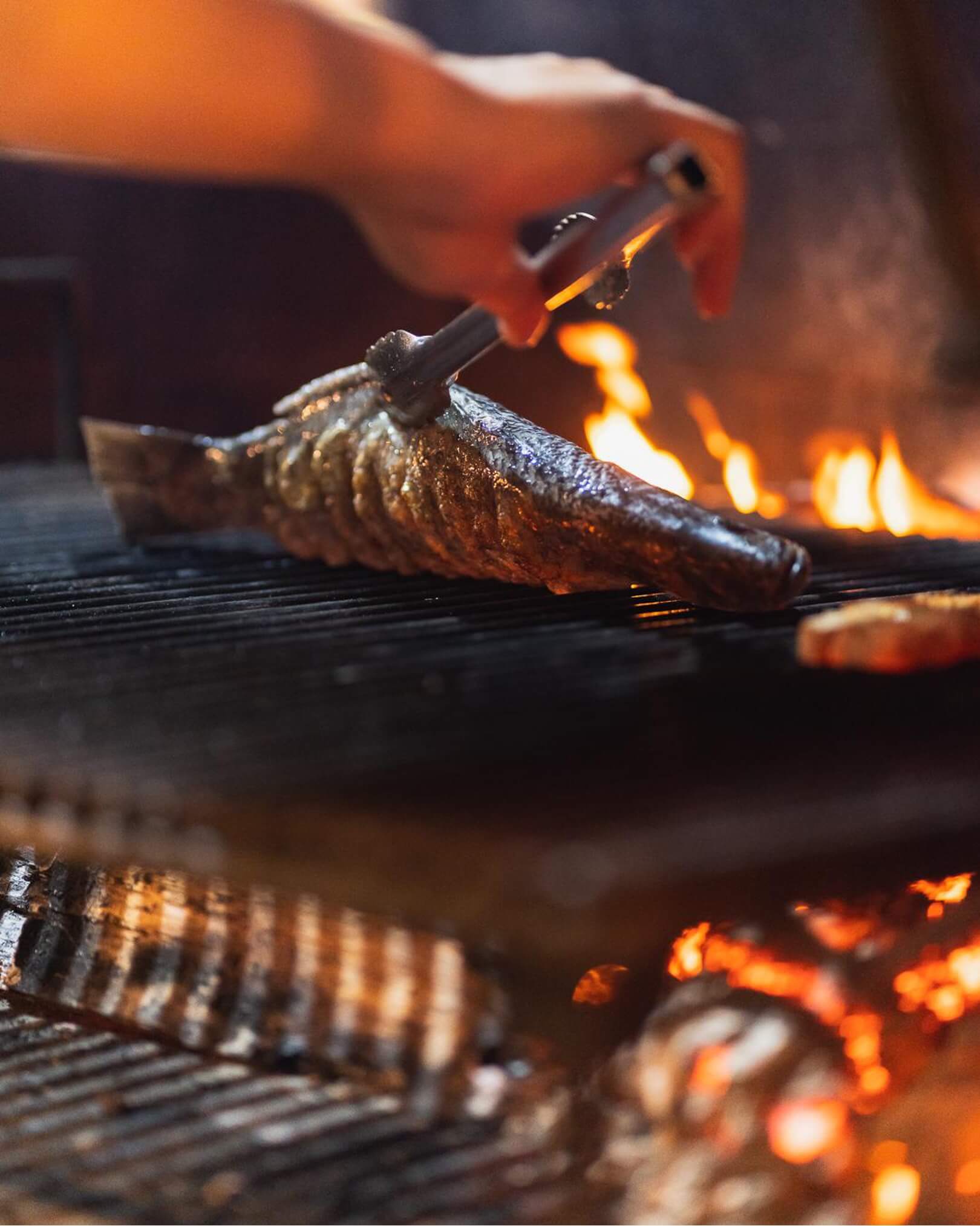 Why open wood fire grill is good for cooking seafood and where to get ...